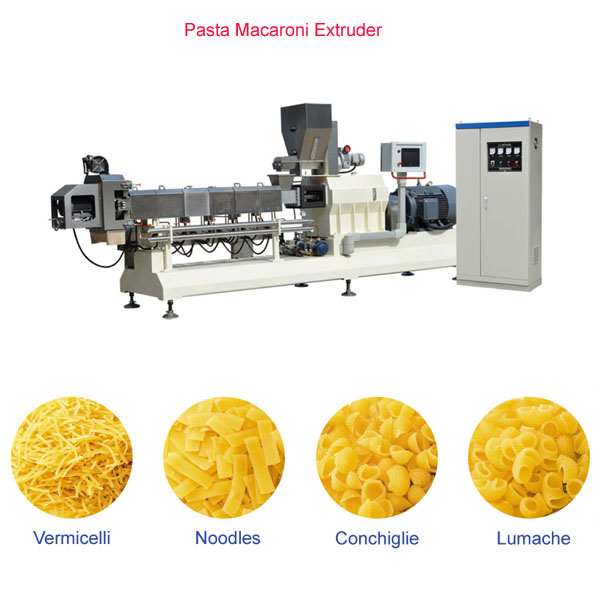 Pasta macaroni extruder machine-JINAN SAIBAINUO (FOOD) MACHINERY CO., LTD.